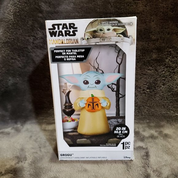 Holiday | Star Wars Inflatable Baby Yoda Mandalorian The Child 2 Grogu ...